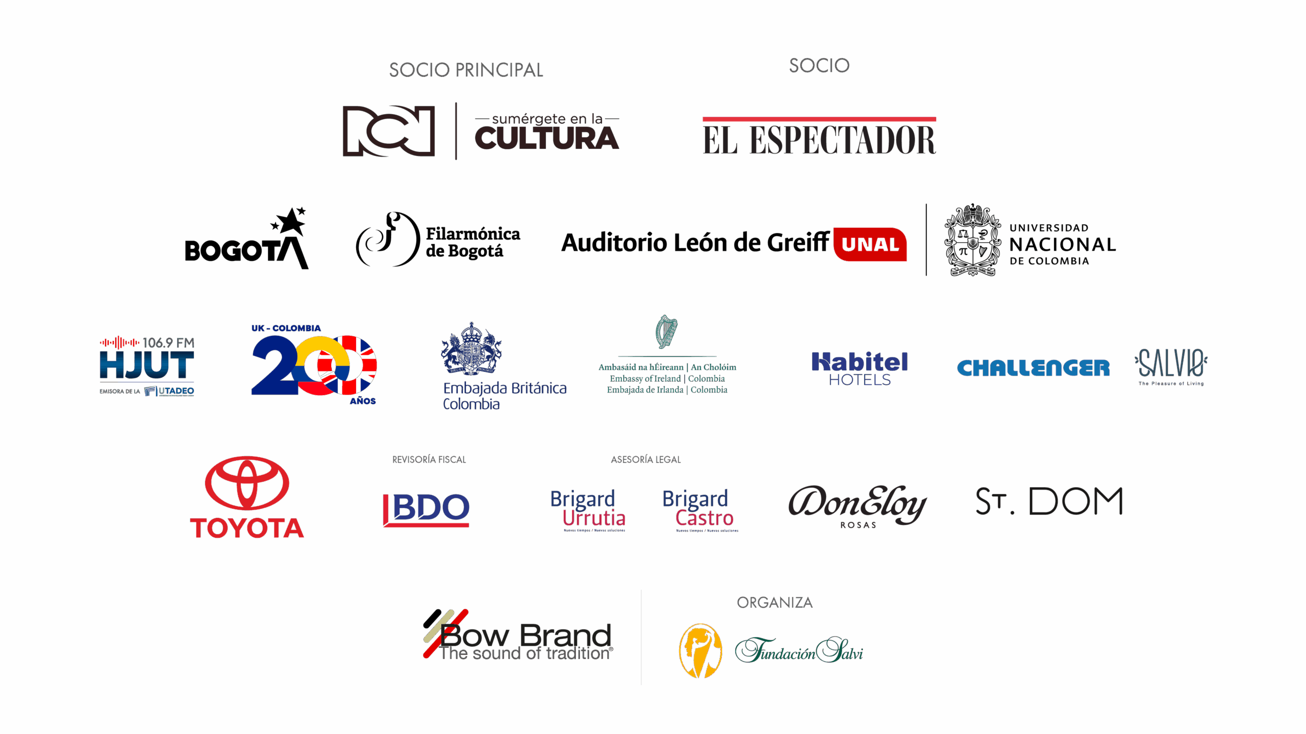 Patrocinadores - Cartagena Music Festival